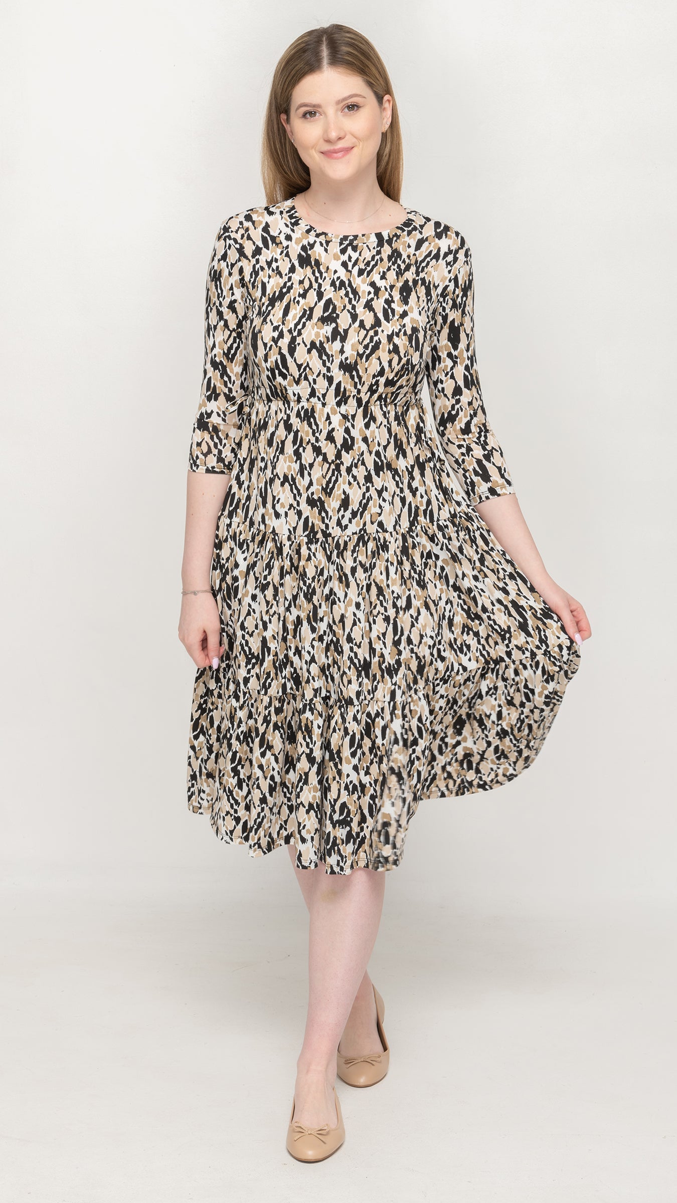 Tiered Drawstring Dress – KMW