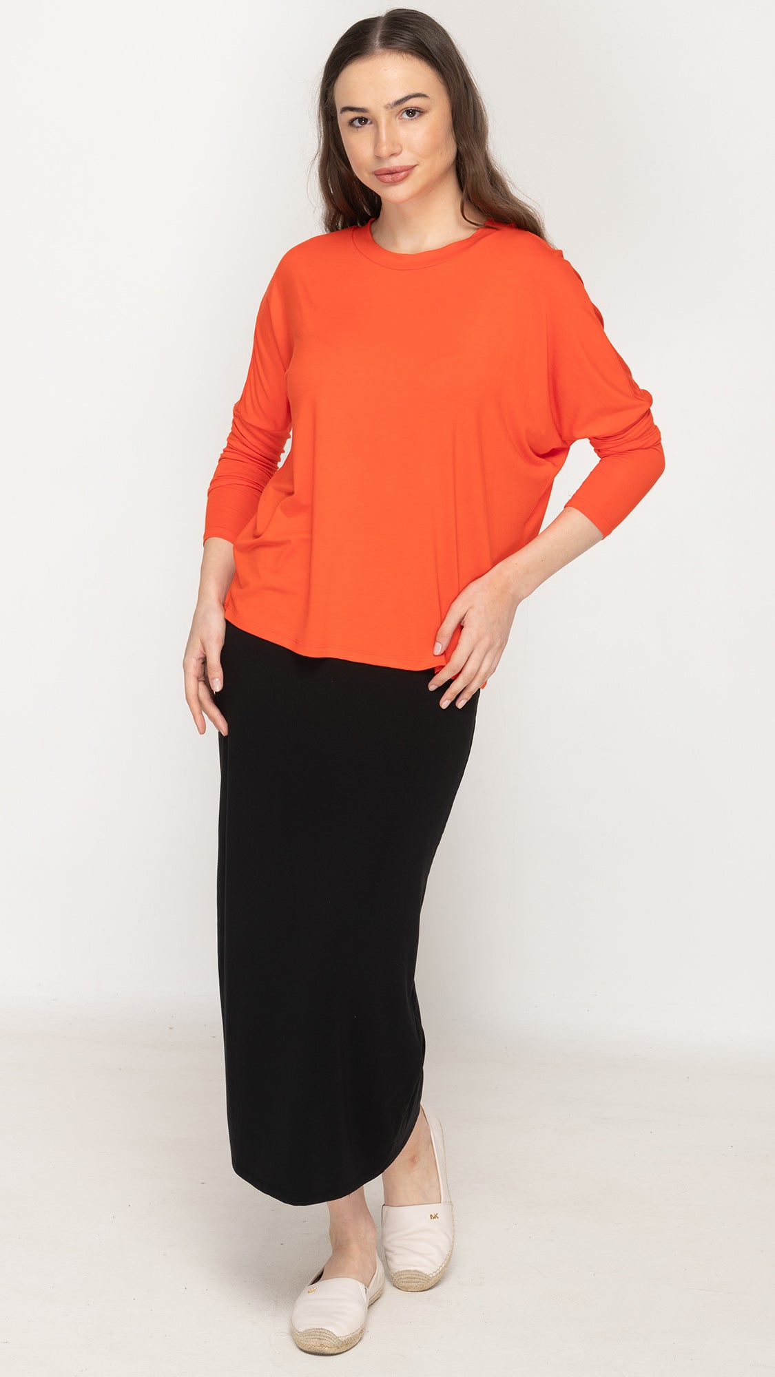 Dolman Monkey Top - Orange – KMW